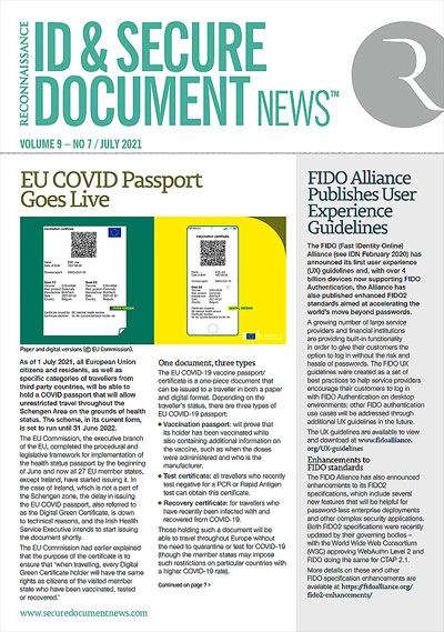 ID & Secure Document News