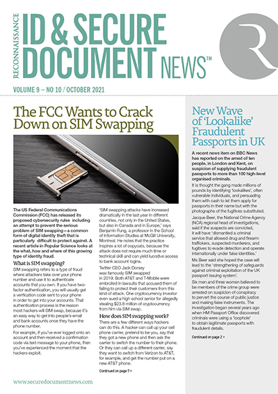 ID & Secure Document News